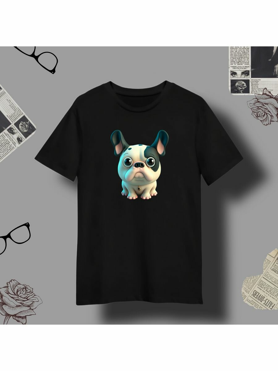 Футболка french bulldog французский бульдог