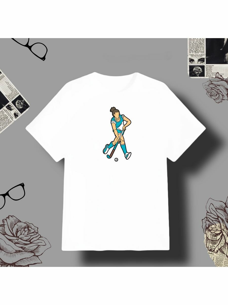 Футболка хоккей на траве логотип