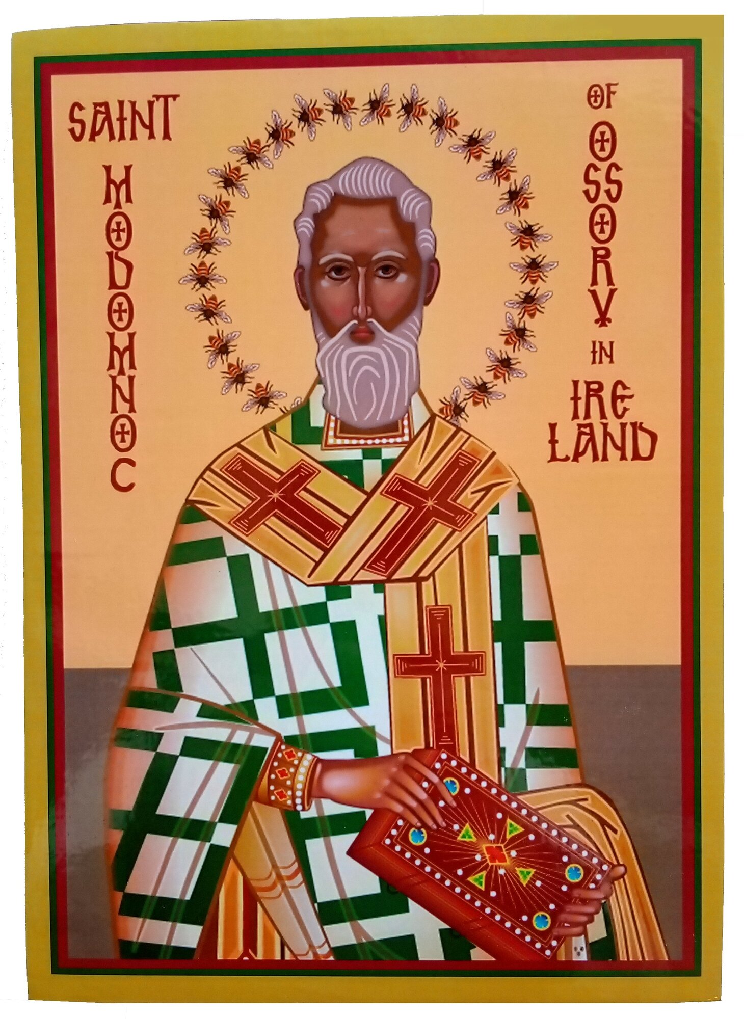 Святой отец Модомнек из Оссори, святой покровитель пчел