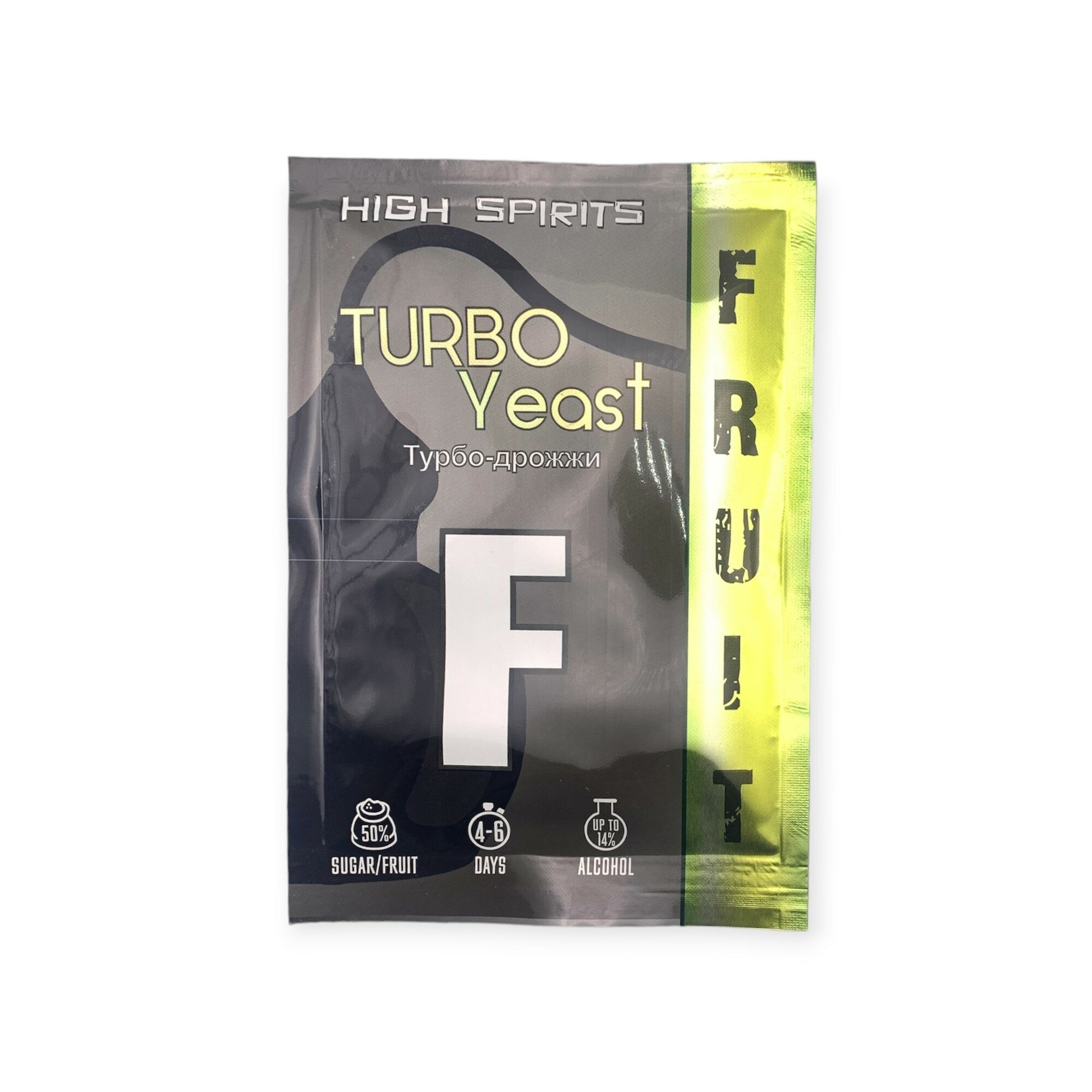 Турбо дрожжи High Spirits F Fruit, 60 грамм