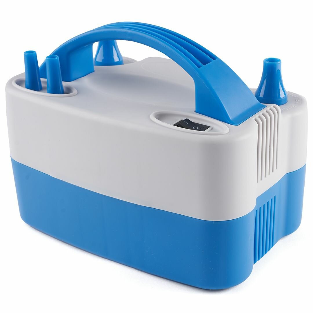 Компрессор воздушных шаров Дон Баллон Basic, 2 нажимных клапана надува 600 ватт