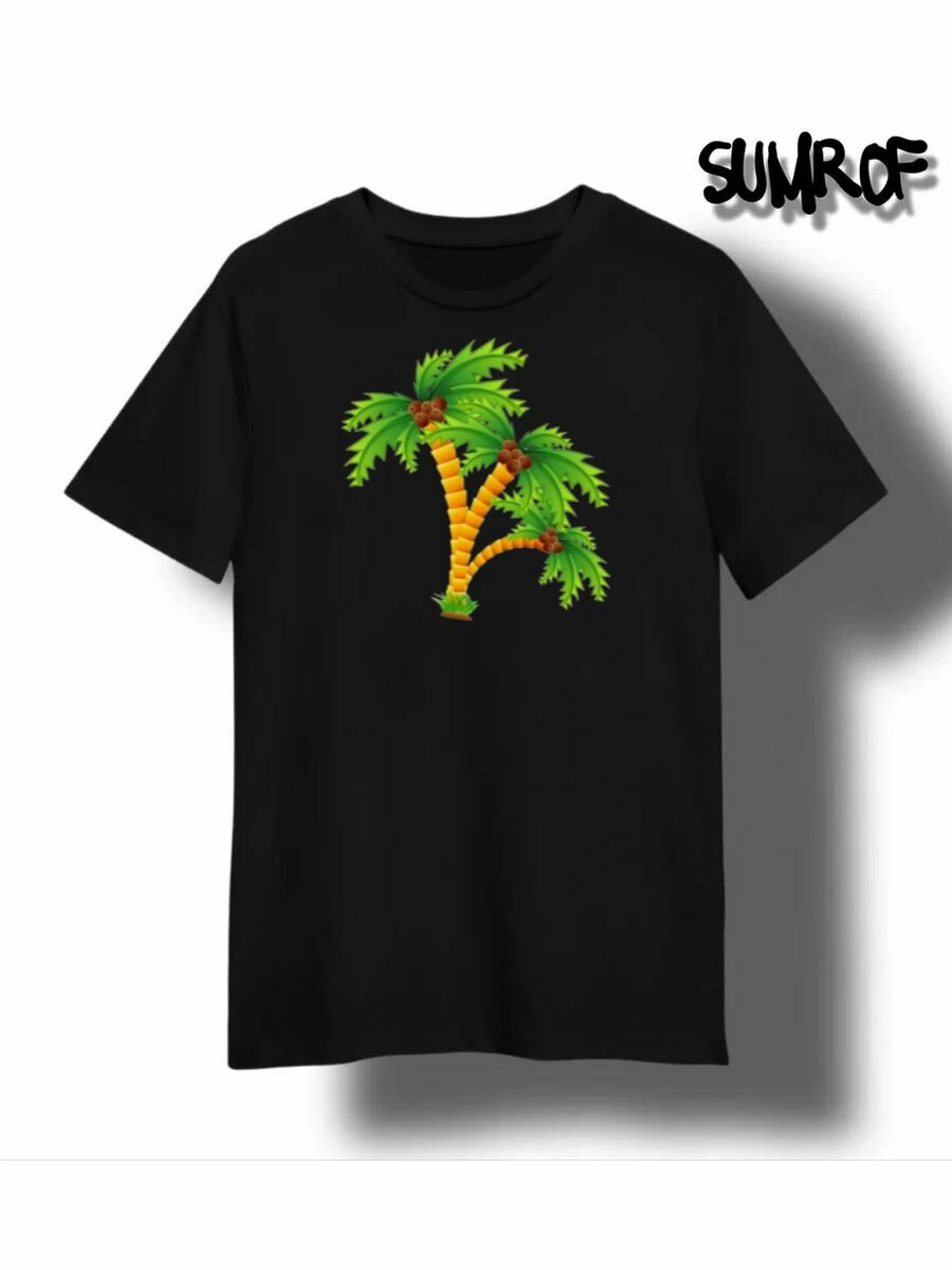 Футболка пальма