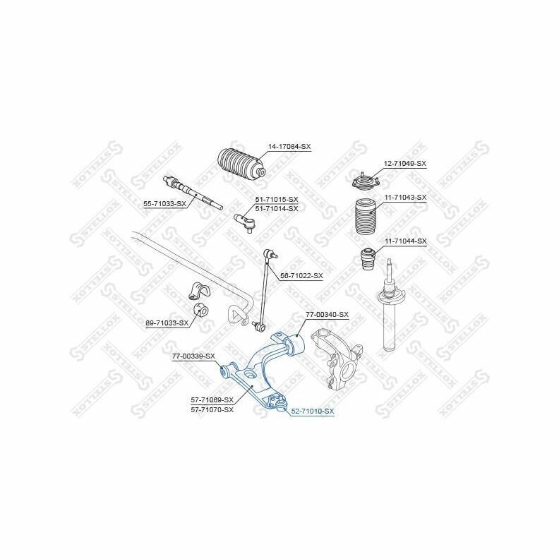 Шаровые опоры STELLOX, STELLOX 5271010SX
