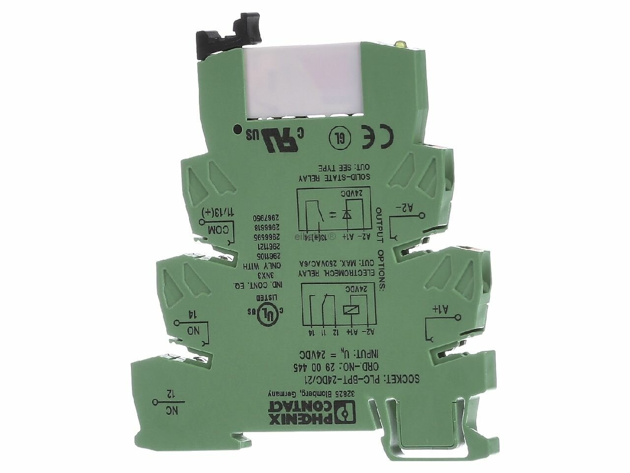 Реле переключения AC 230V 6A PLC-RPT- 24DC/21, 2900299 Phoenix contact