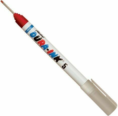 Маркер промышл. перманентный фетровый удлин. наконечник MARKAL DURA-INK 05 красный (Толщина линии 1 мм. Цвет красный) (96522)