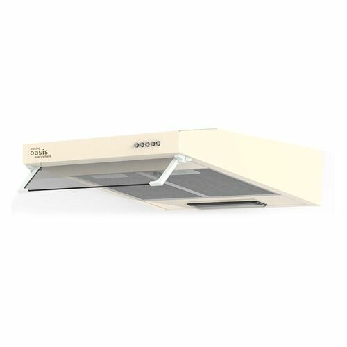 Вытяжка козырьковая OASIS UP-50I (F), управление кнопочное, бежевый