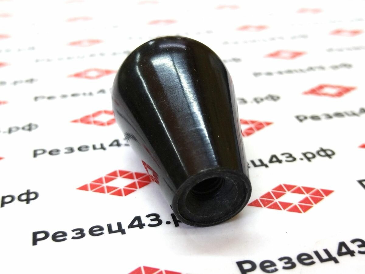 Ручка для станка каплевидная 42хВМ6 с внутренней резьбой без латунной втулки (11230426)