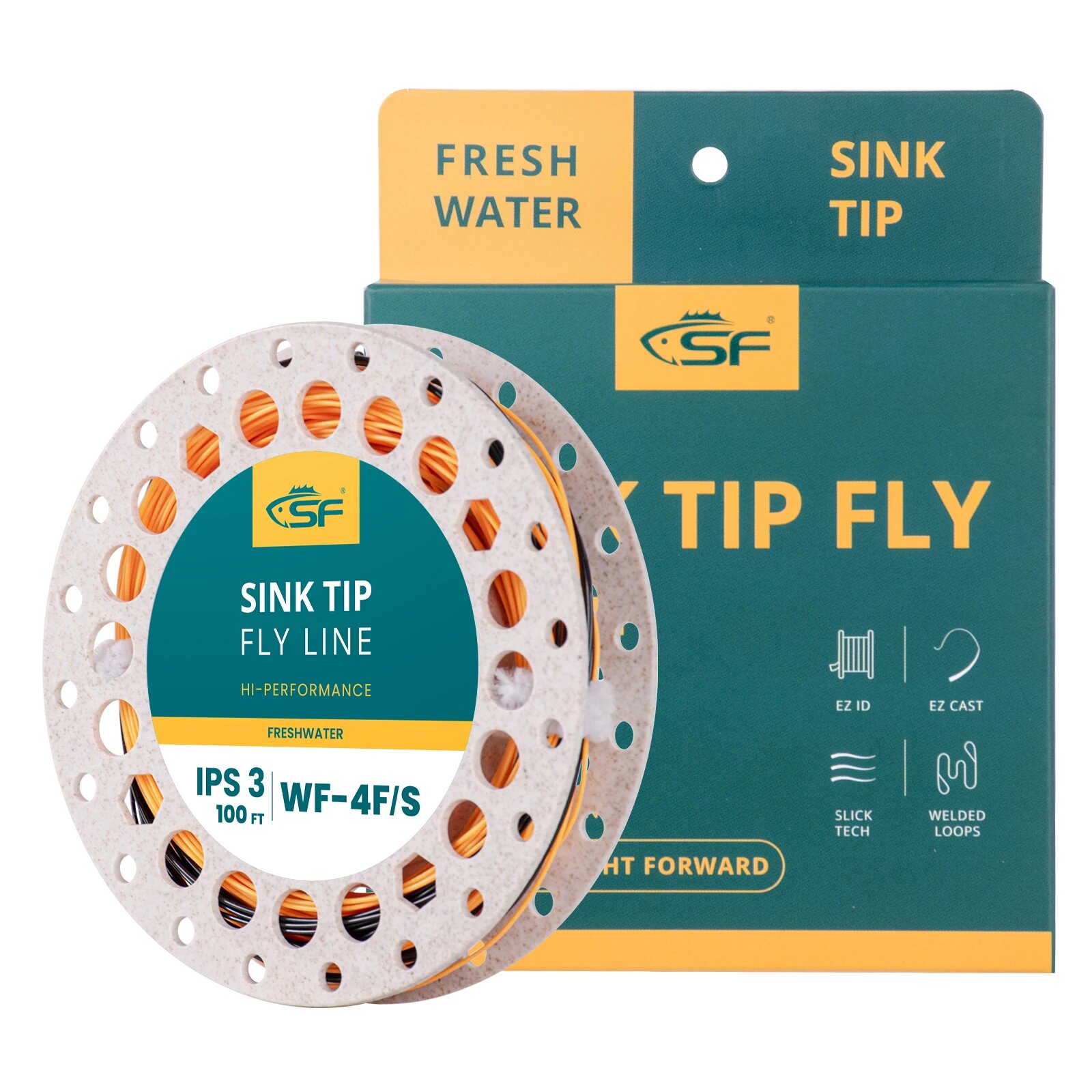 SF Fly Fishing Line WF 3 4 5 6 7 8 9 WT IPS 3.5 WF8FS IPS 3