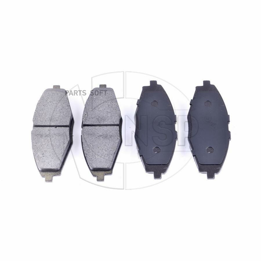 NSP0196273708 NSP Колодки тормозные DAEWOO LANOS/MATIZ SOHC передние