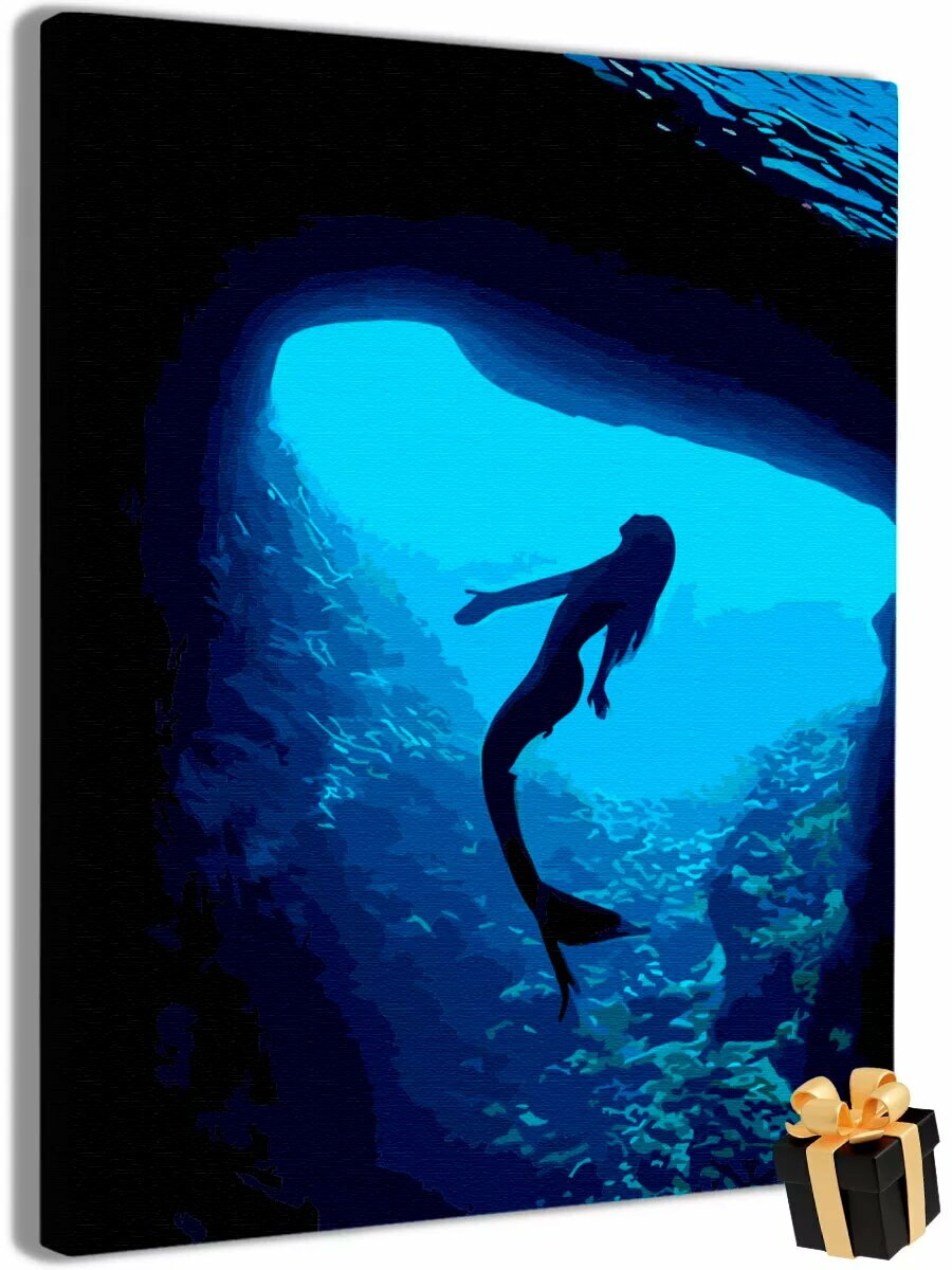 Картина по номерам русалка