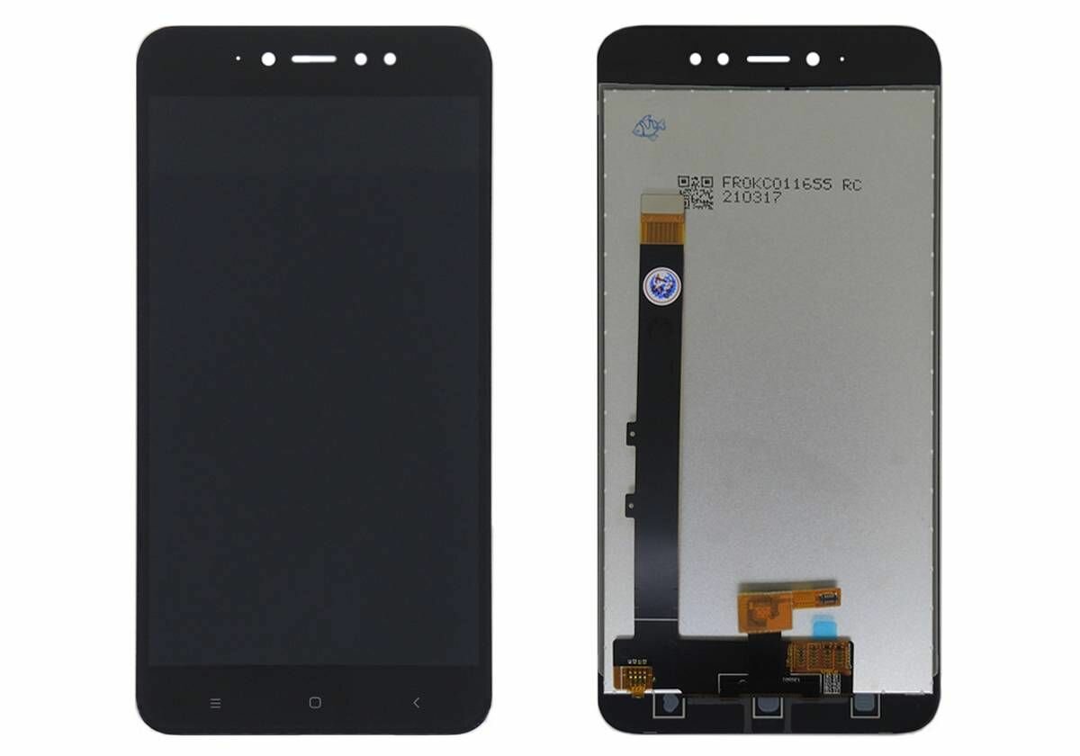Дисплей для Xiaomi Redmi Note 5A Prime (черный)