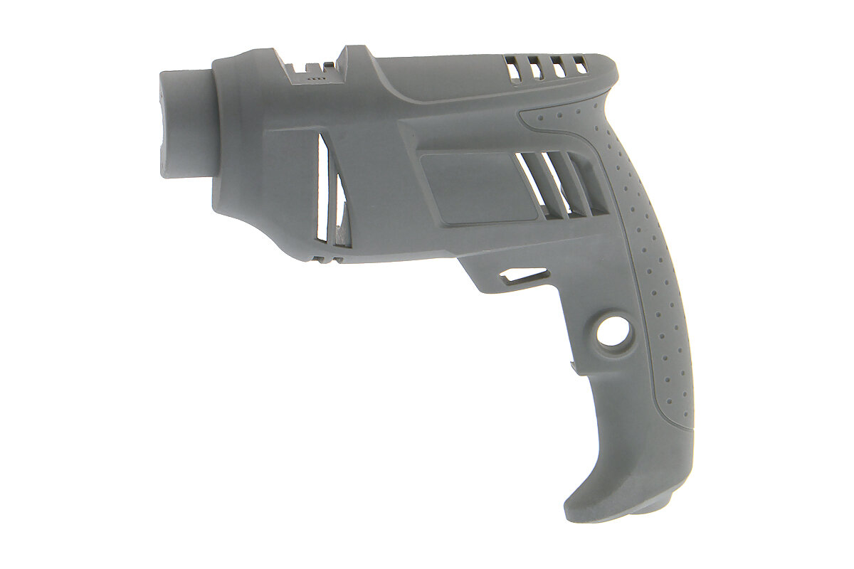 Корпус-накладка левая для дрели ИНТЕРСКОЛ ДУ-13/500ЭР (s/n 545.****), ДУ-13/580ЭР (s/n 632.****)