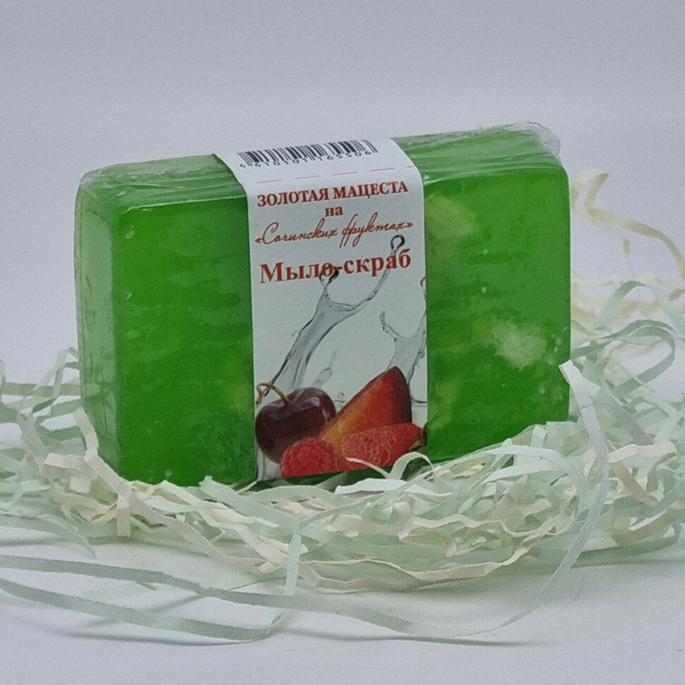 Мыло-скраб Золотая Мацеста 100гр