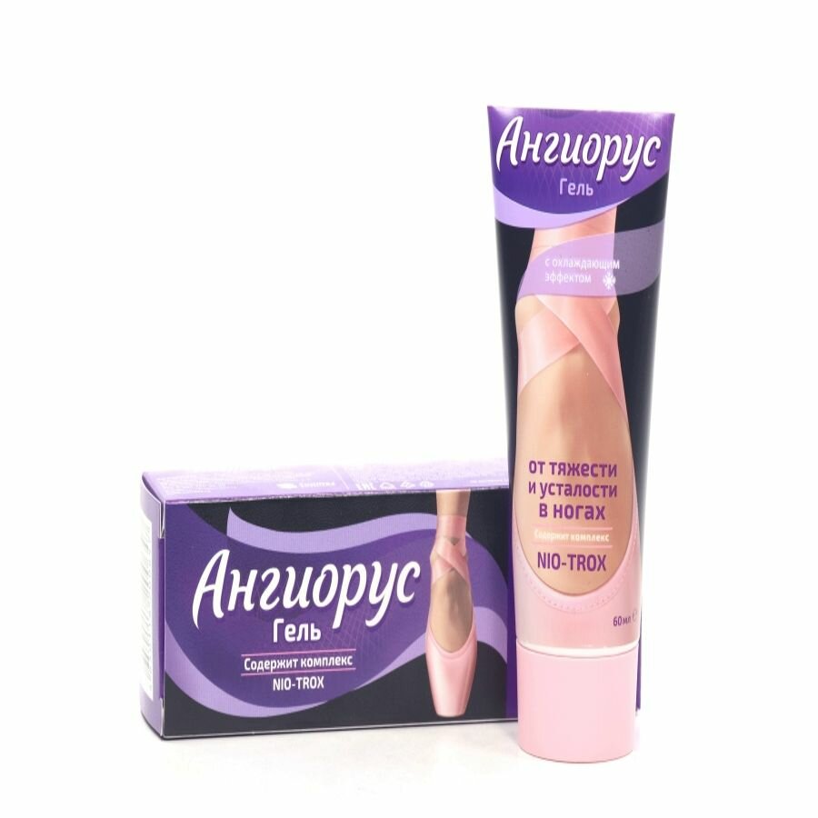 Ангиорус гель д/ног 60мл с охлажд эффектом