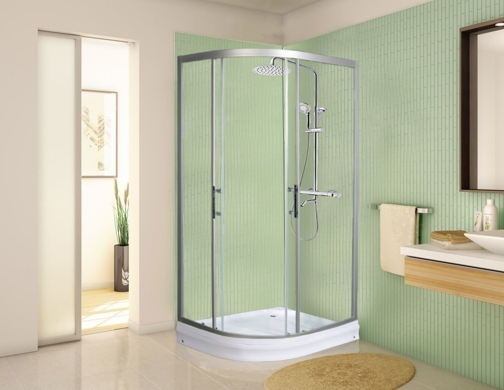 Душевой уголок WeltWasser WW500 С 120х90 низкий поддон левосторонняя