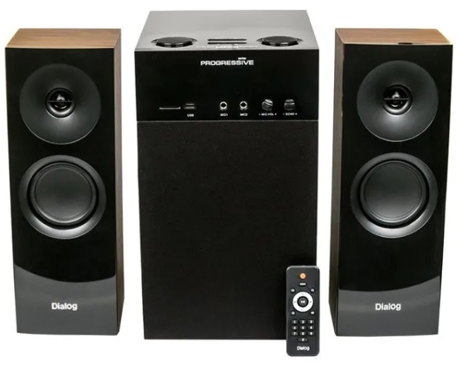 Колонки Dialog AP-250 коричневый