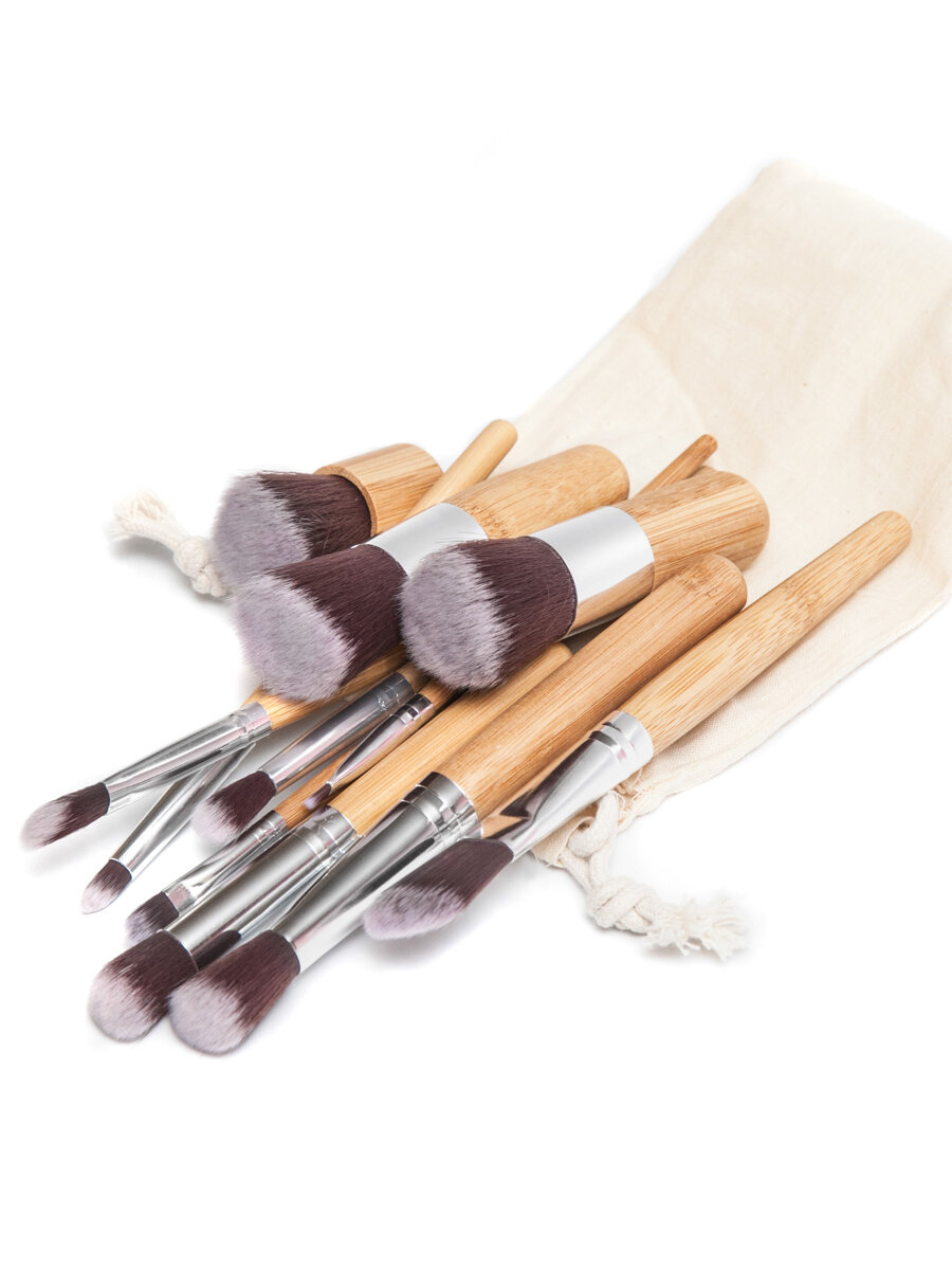 Набор кистей для макияжа, 11 шт.