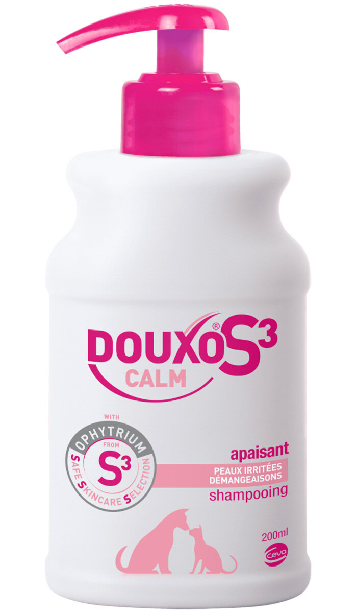 CEVA DOUXO CALM S3 шампунь для собак и кошек с чувствительной кожей 200 мл NEW 1 шт