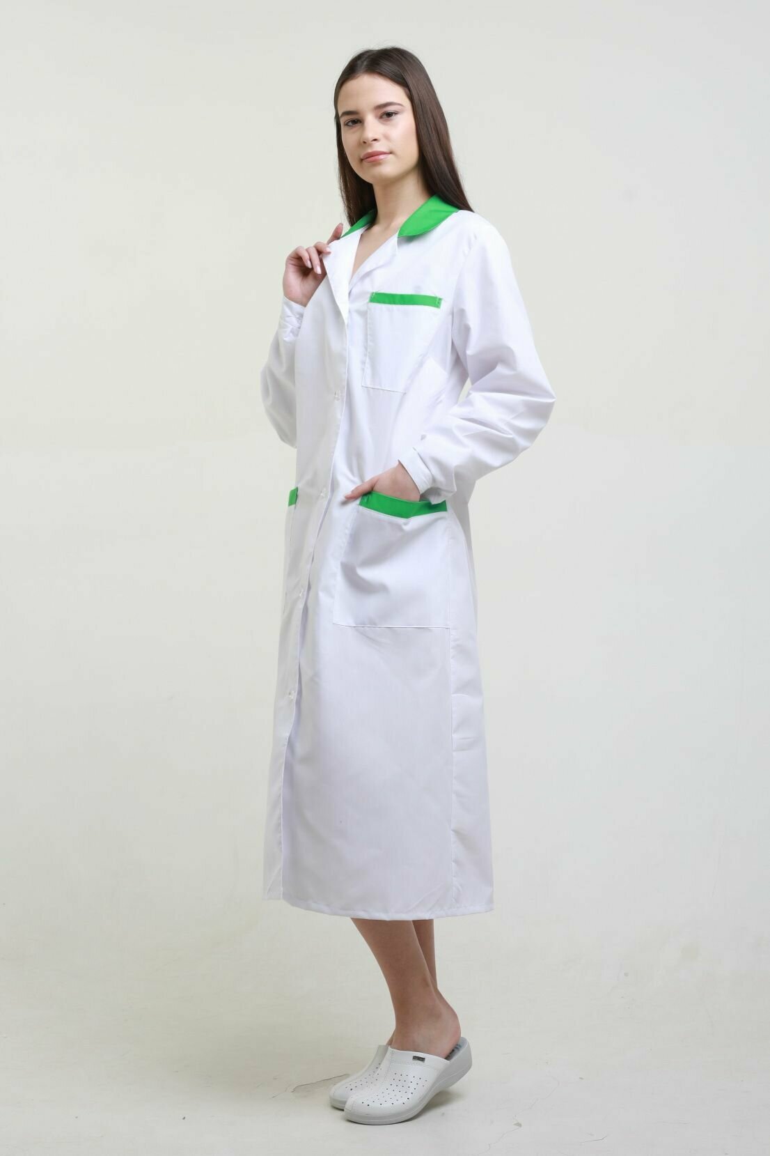 Женский медицинский халат Росхалат
