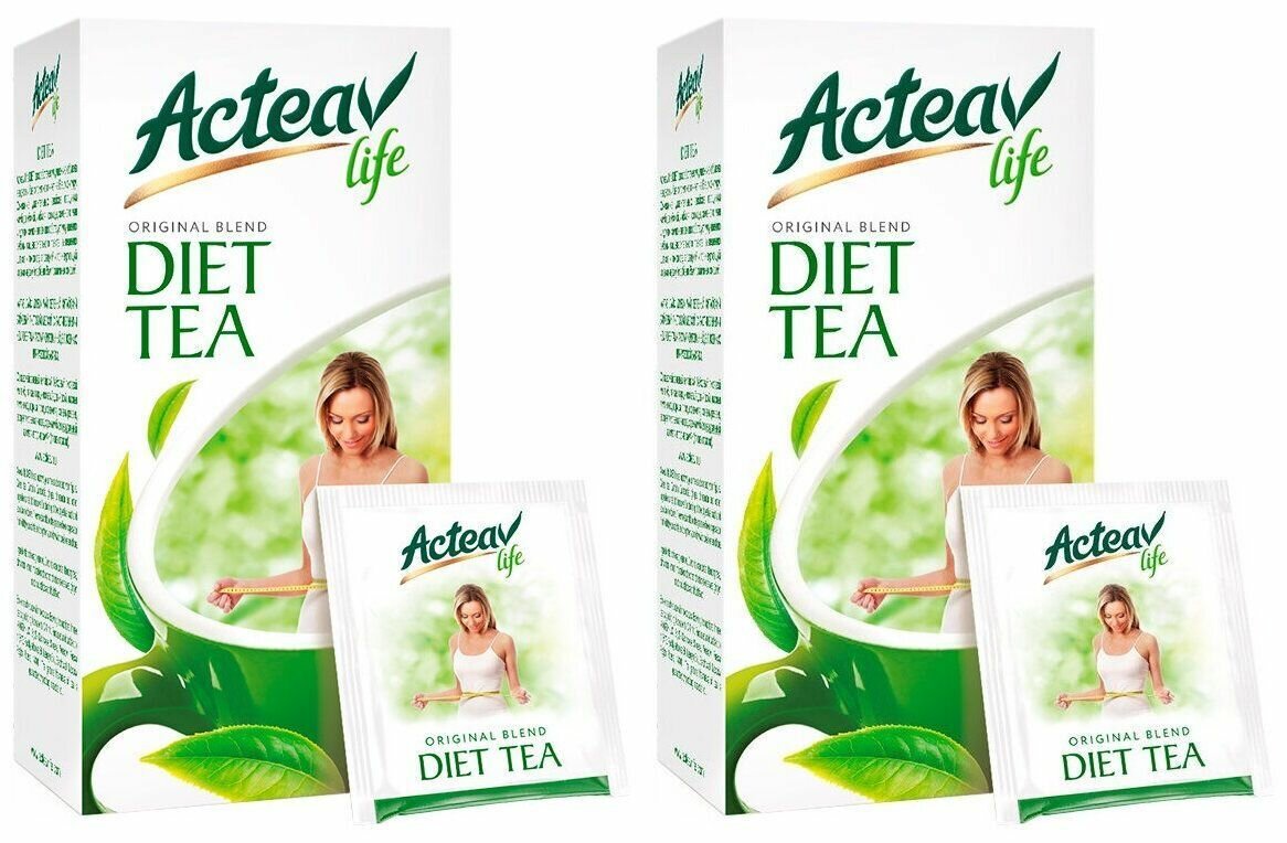 HYLEYS Чай Актив Лайф, Диета, 25 пакетиков по 2 г, 2 уп