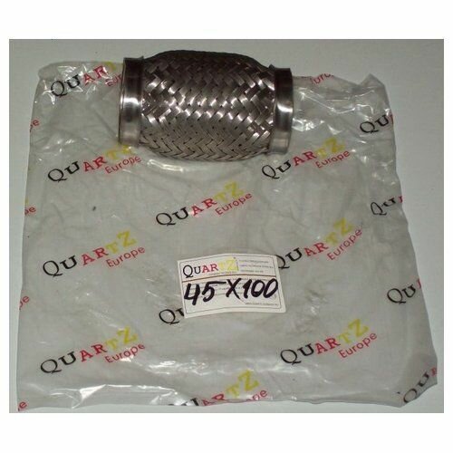 Гофра глушителя 3-ех слойная interlock размер 45x100 QUARTZ qz45x100