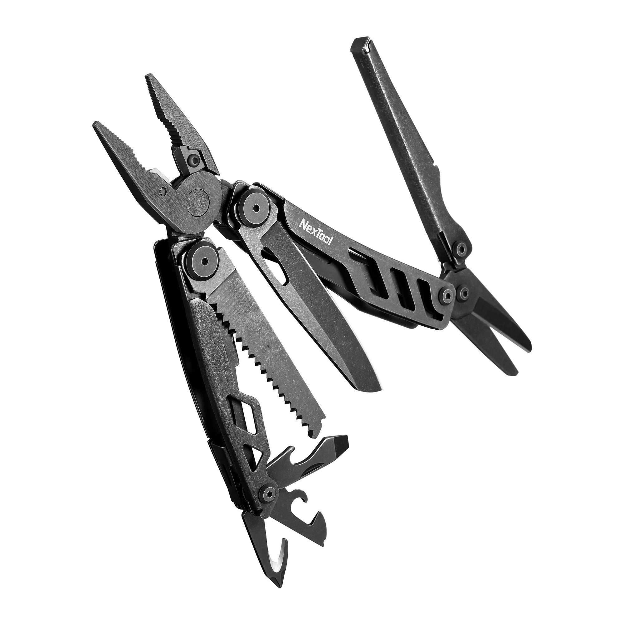 Тактический мультитул Nextool Flagship Pro туристический, черный NE20120 — фото 1