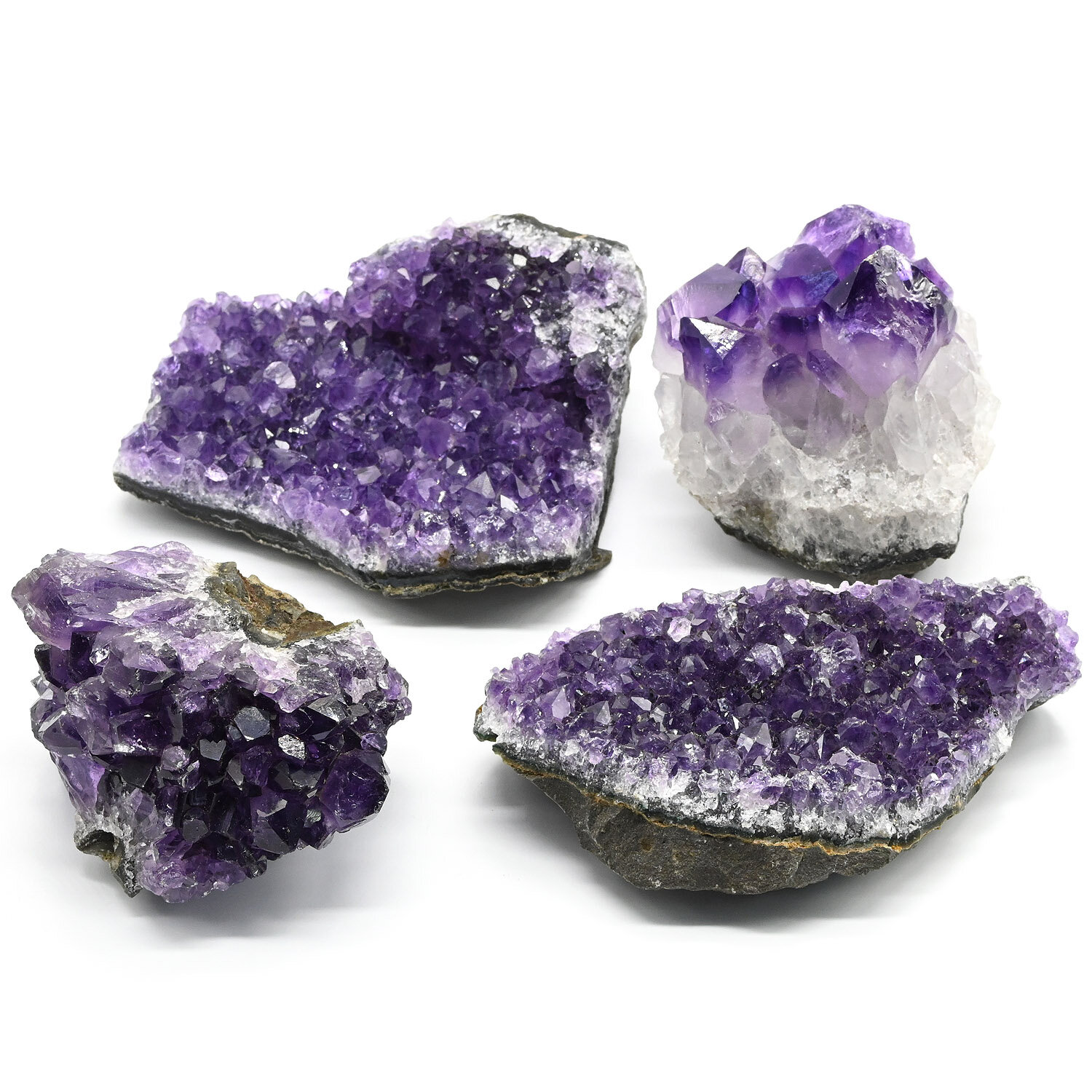 Друза Аметист Бразильский 62*45*32мм, 120-129г .