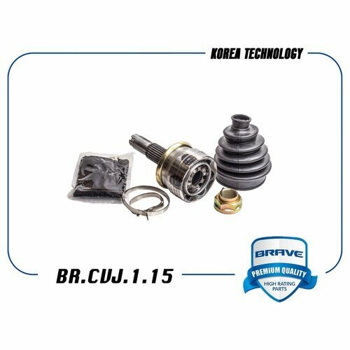 Шрус внешний 95228684 BR. CVJ.1.15 CHEVROLET Aveo T300, Cobalt 11- автомат Brave BRCVJ115