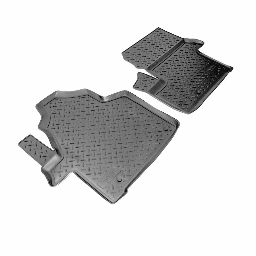 Ковры в салон Norplast/Unidec для Volkswagen Crafter (2006-)Полиуретан, Черный, передние арт. NPL-Po-95-11 (Черный)