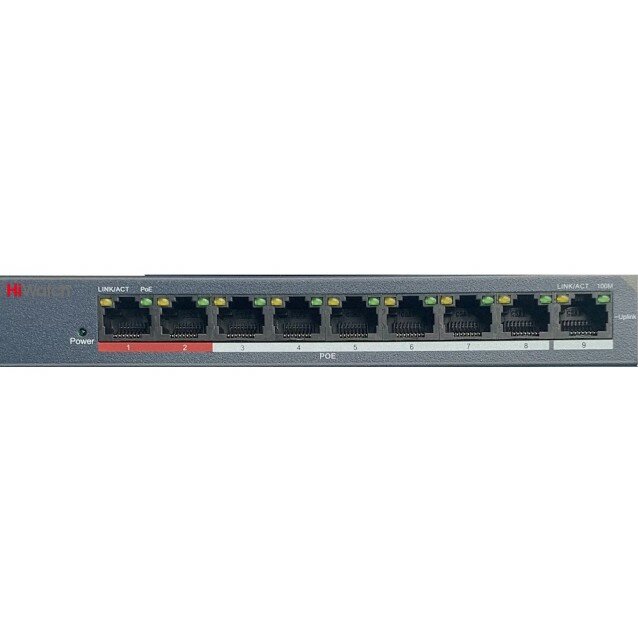 Коммутатор DS-S908P(B) HIKVISION Для малых рабочих групп