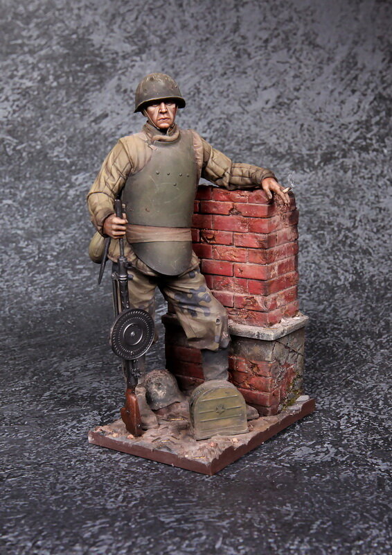 3010SOGA Пулемётчик штурмовой инженерно-сапёрной бригады. 1943-45г.