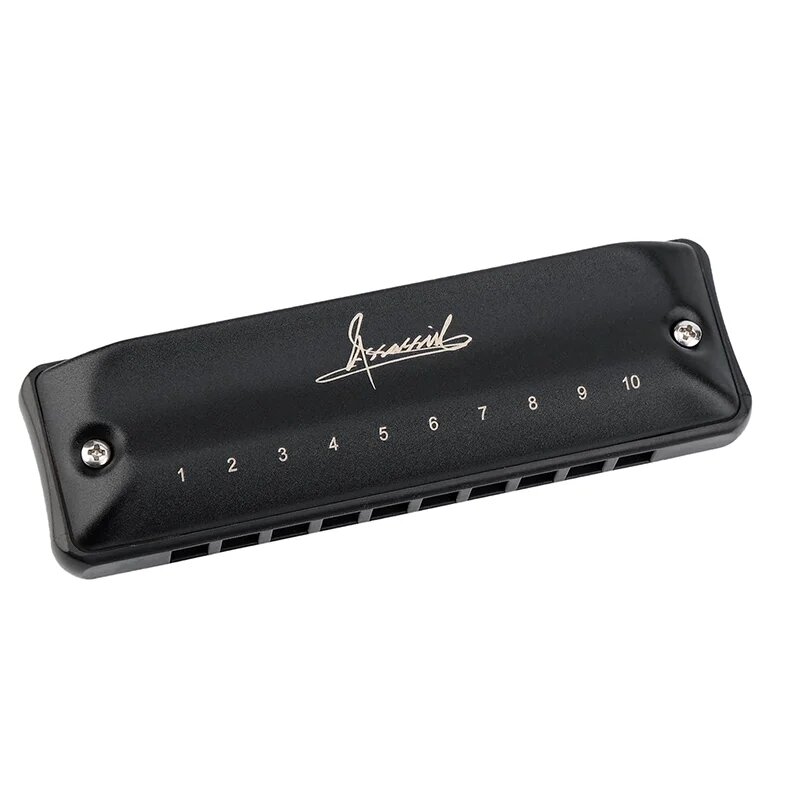 JDR Assassin Блюзовая губная гармошка 10-луночная Blues-Low F