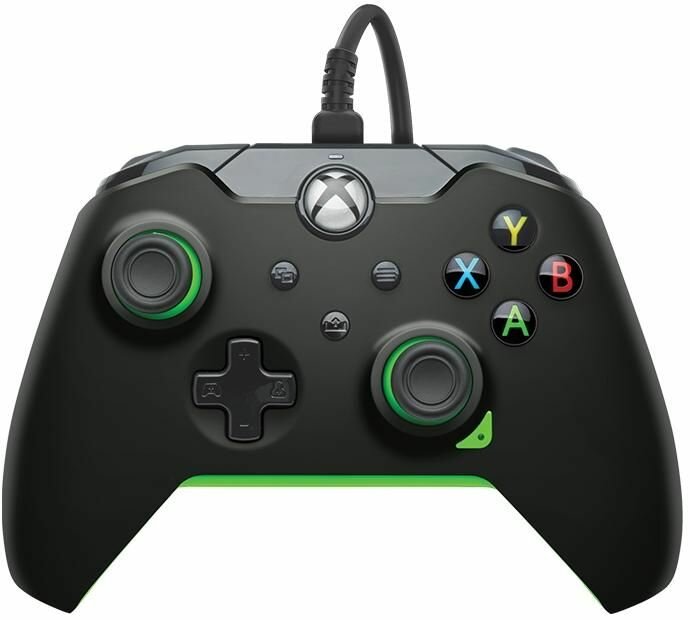 Геймпад проводной Controller Wired PDP Neon Black 012-GG Xbox One/Series X/S/PC