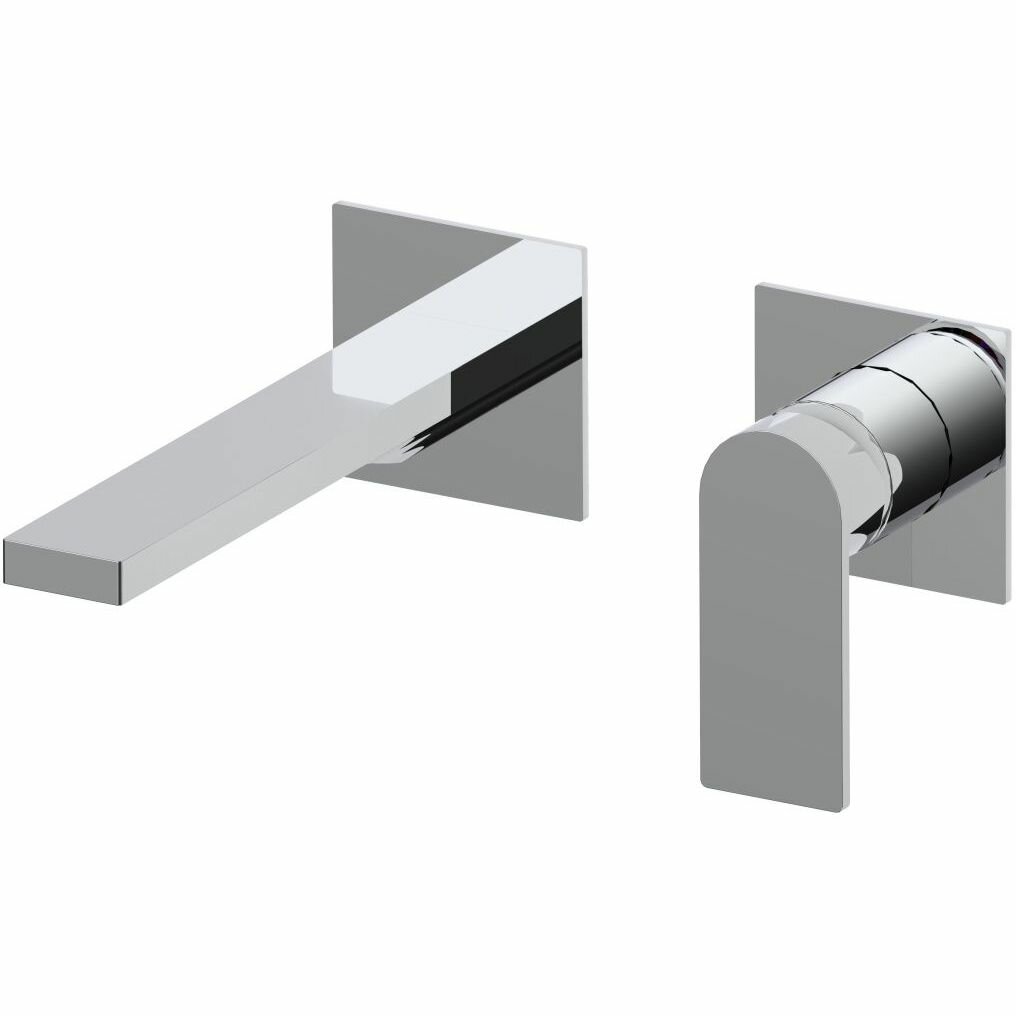 Смеситель AQG (акуг) Alpha, встраиваемый в стену, однорычажный, хром, 01ALC180CR