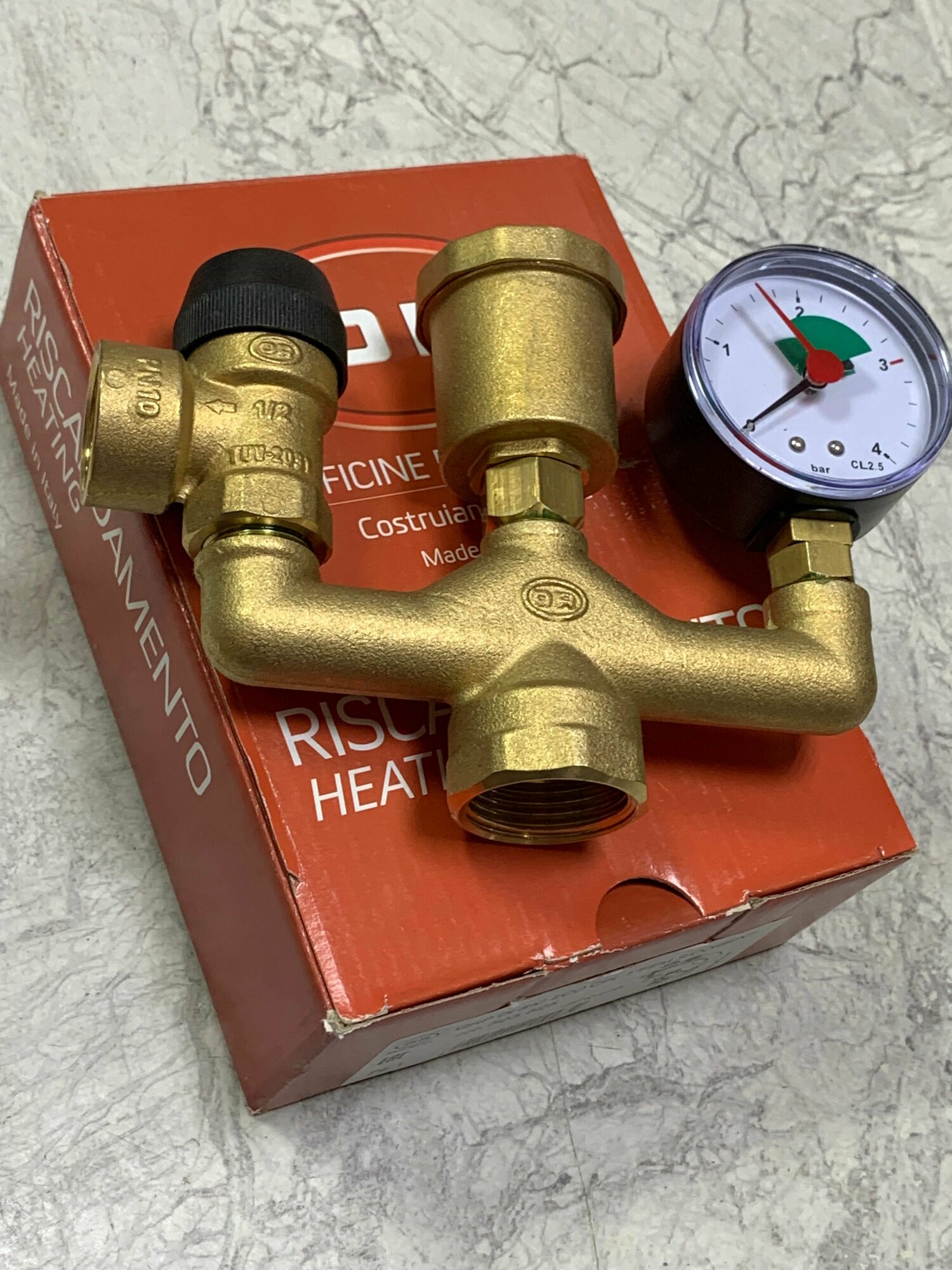 Группа безопасности SAFE OFFICINE RIGAMONTI 1" 3 Bar