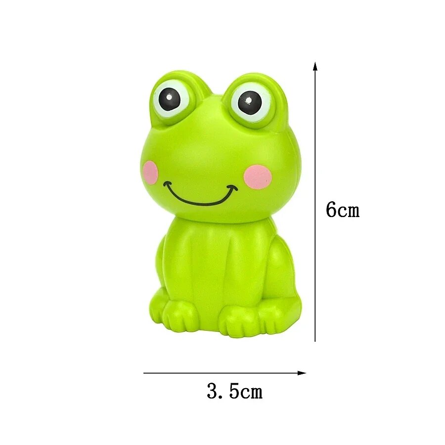 Большой размер строительный блок животные Leduo Зеленый, frog