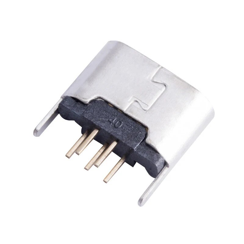 MICRO USB разъем металлический, 10pcs — фото 1