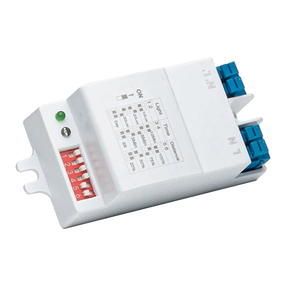 Зiqqucu 5,8G Микроволновой датчик движения 360 градусов