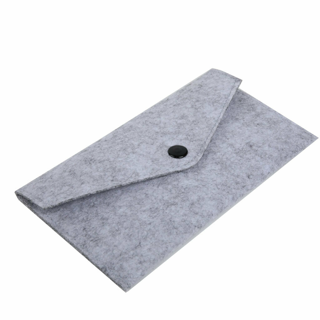 Фетровый чехол для хранения мобильного телефона-защитный кошелек, карманный держатель, сумка карт, ручки наличных, солнцезащитные очки