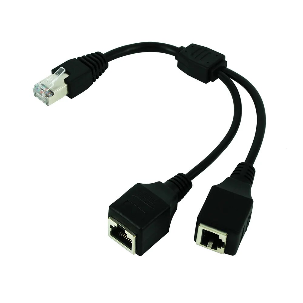 Ethernet разветвитель OULLX RJ45 1 male to 2 female