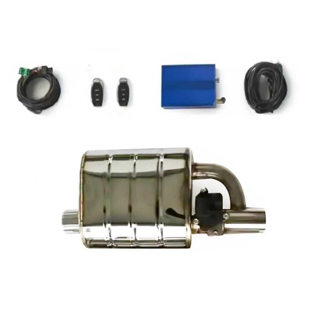 Универсальный глушитель 2,0, 2,5, 2,75 и 3,0 дюйма, электрический глушитель, глушитель, глушитель, выпускной клапан, отрезной клапан с дистанционным управлением