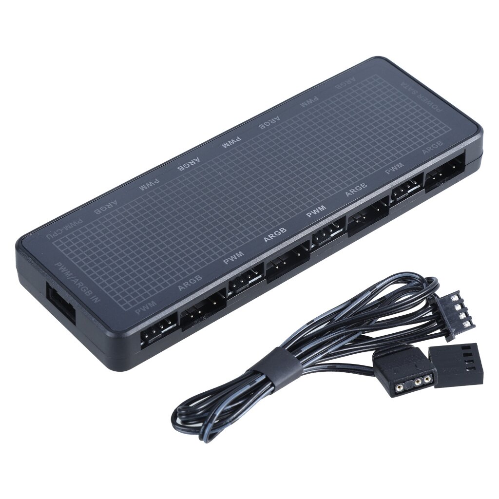 Концентратор вентилятора шасси ARGB hub PWM two-in-one HUB