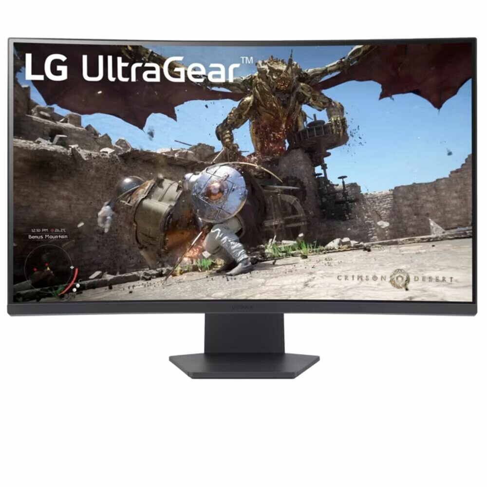 Монитор 32" LG UltraGear 32GS60QC-B VA 2560x1440 1ms HDMI, DisplayPort