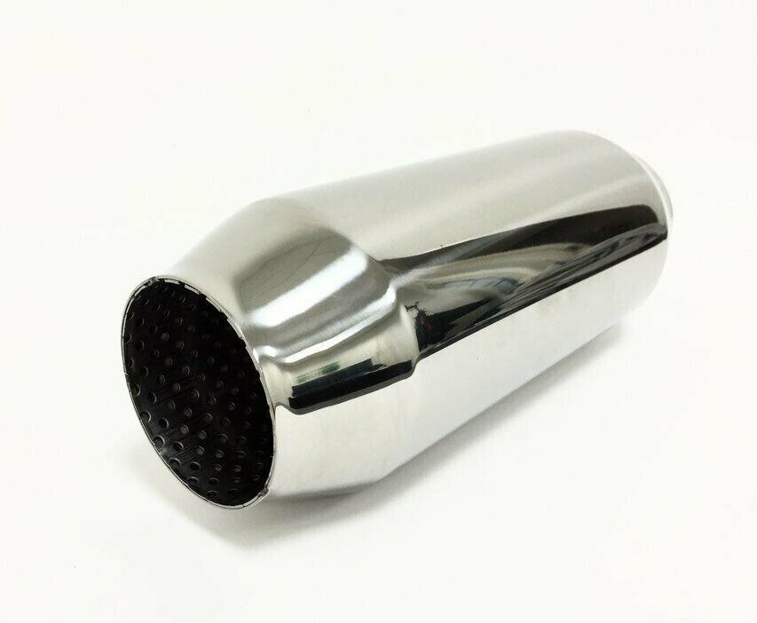 Резонатор выхлопной системы спорт, 300 мм, Ф 76 мм, прямоточный