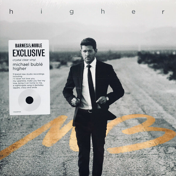 Виниловая пластинка Michael Bublé - Higher (прозрачный винил)