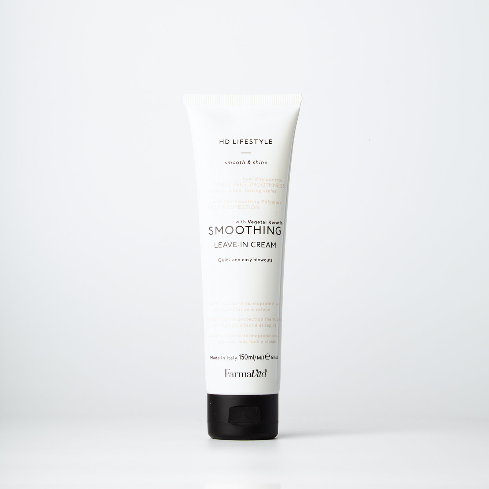 FarmaVita Крем выпрямляющий теплозащитный Smoothing Leave-In Cream HD Life Style, 150 мл