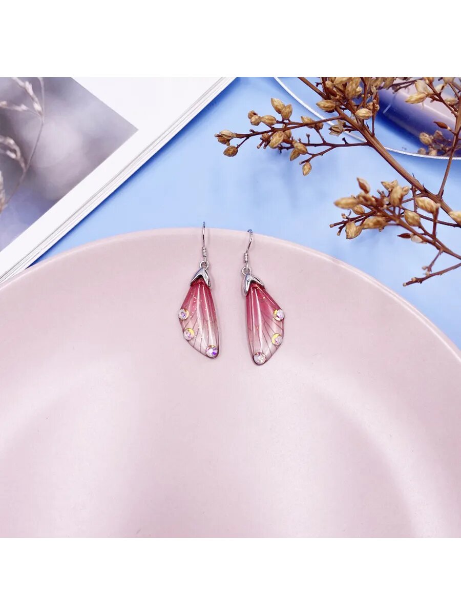 Серьги, искусственный камень