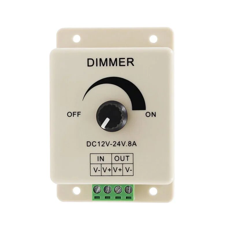 LED Dimmer Switch 12V 24V 8A
