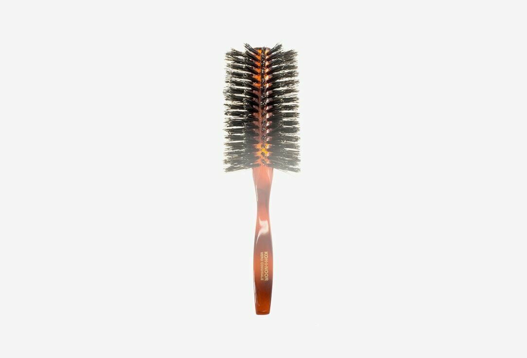 Брашинг для волос KOH-I-NOOR Spazzola Setolatawith natural bristles d 6 x 21 cm