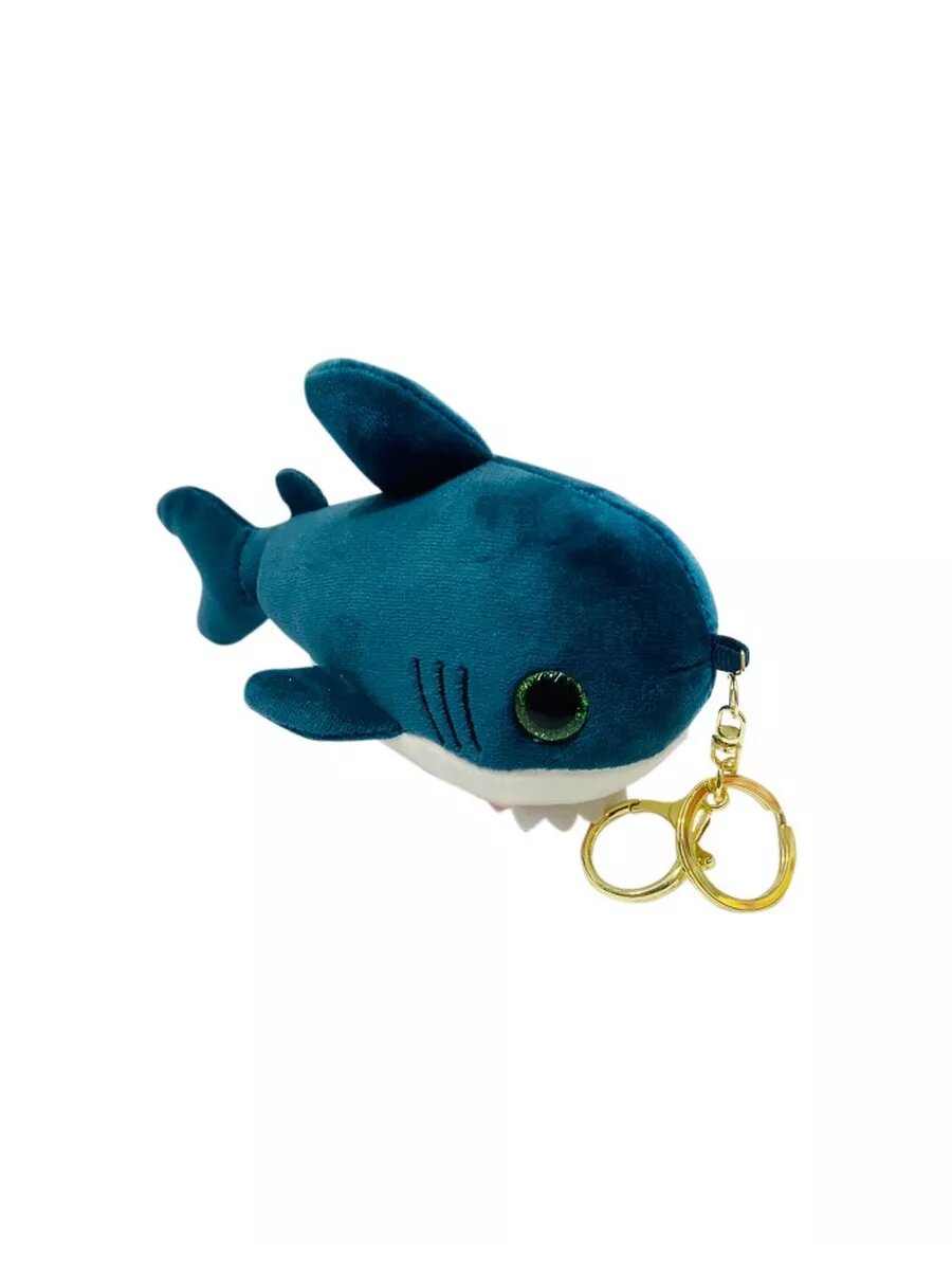 Игрушка мягкая Спутник Брелок Акула 11-24-804
